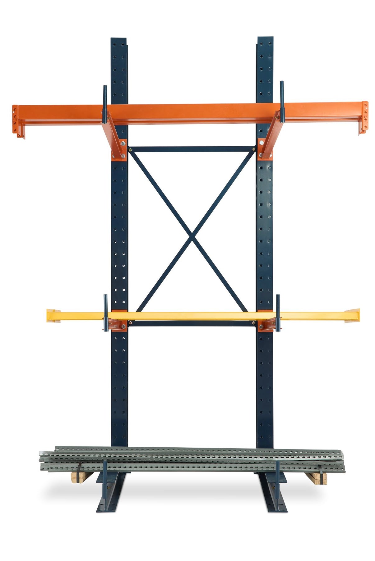 192"H x 56"W Cantilever Racking Bay | Direct Pallet Racking